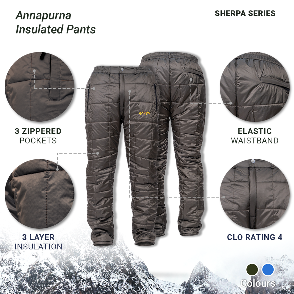 Explore Annapurna Insulated Pants – Warm & Stylish Pants