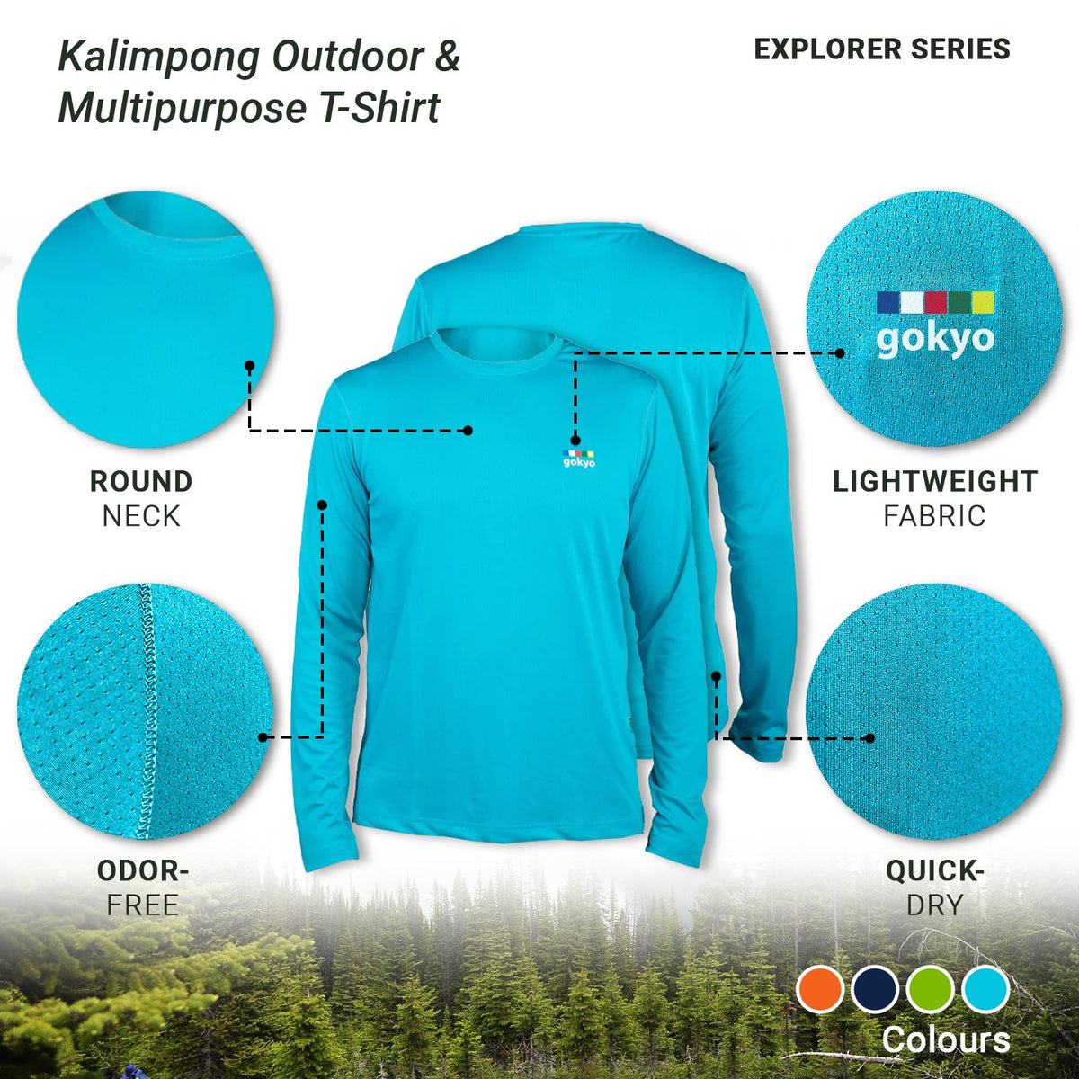 Trekking T-Shirt | Kalimpong Outdoor T-Shirts for Men