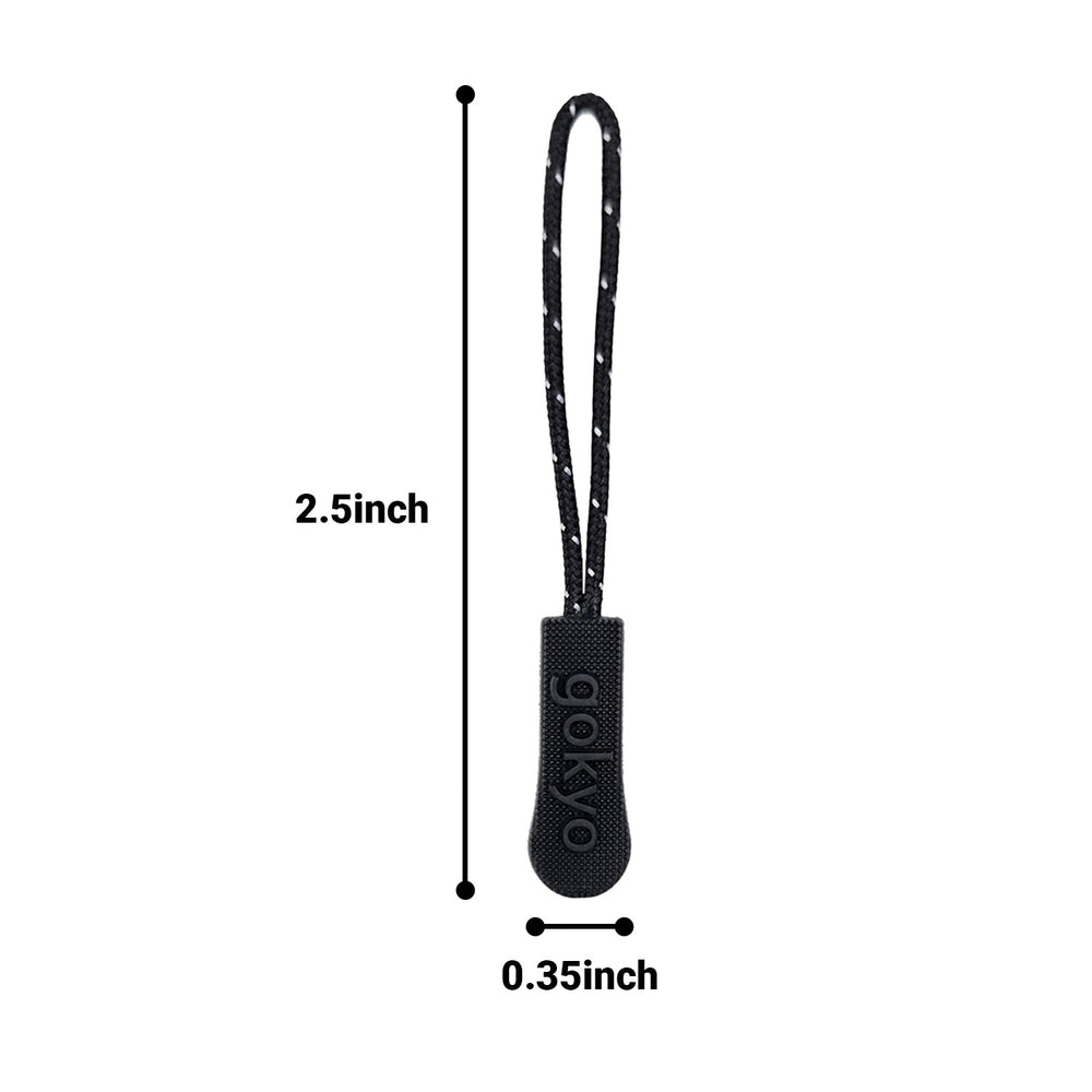 Zip Pullers Pack of 10 – Easy Grip for Backpacks & Jackets